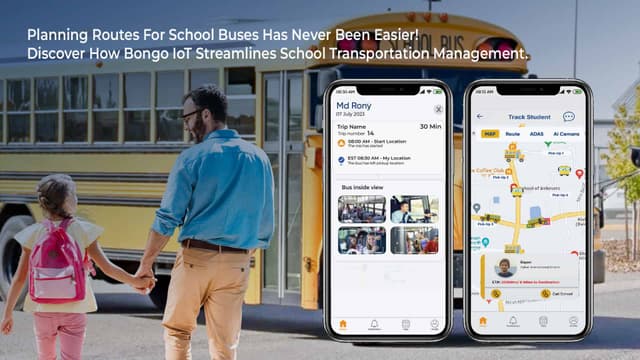 Bongo IoT | Smart School Bus Solution: 100% White Label Tracking Software